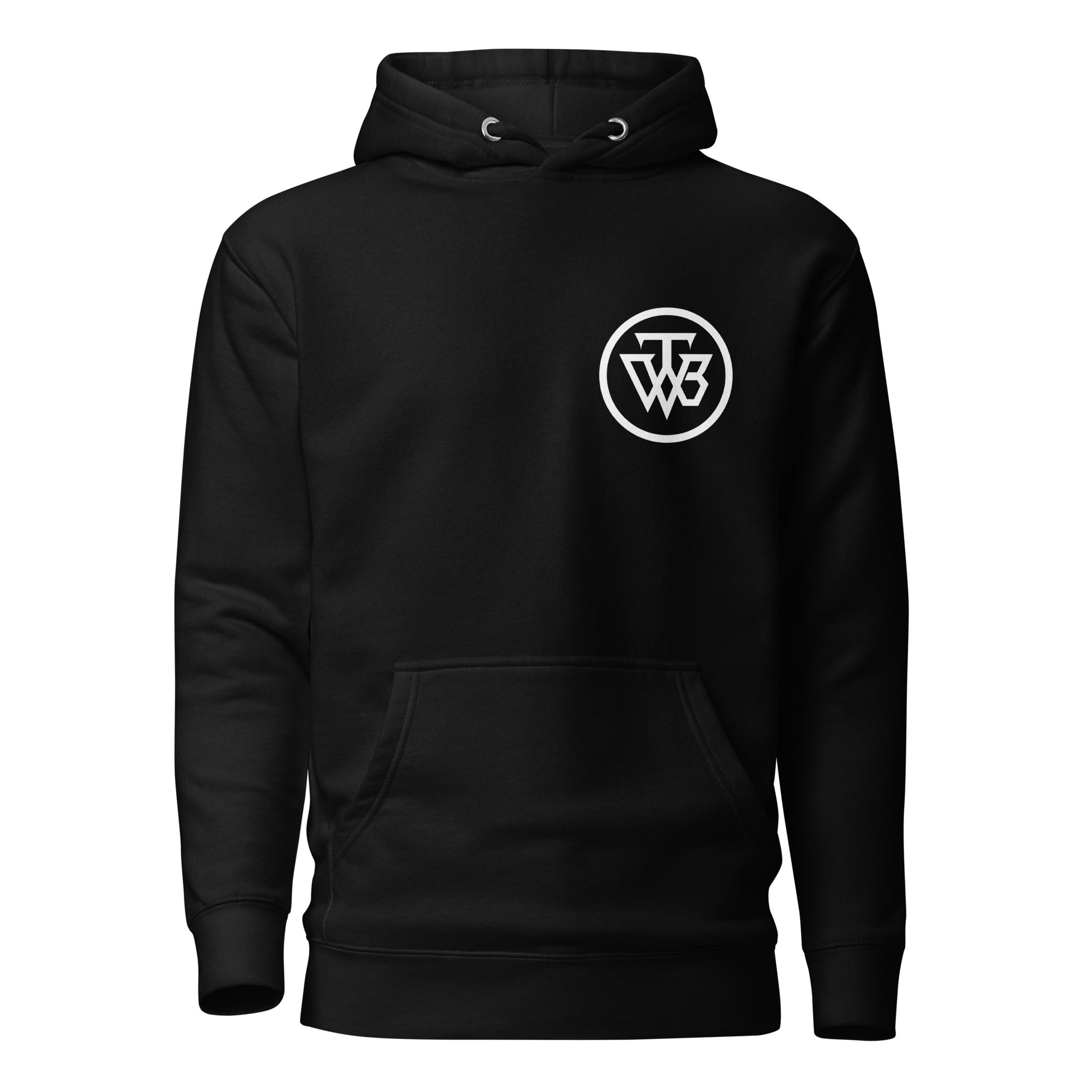 THE WAY BELOW Emblem Hoodie Black – THE WAY BELOW MERCH STORE